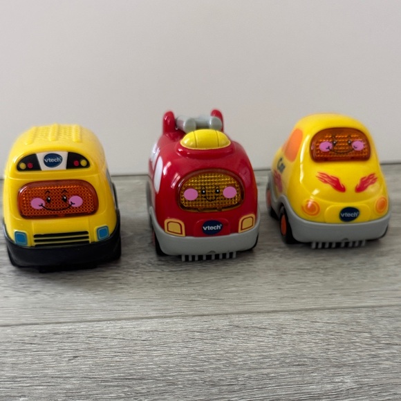 vtech | Toys | Vtech Go Go Smart Wheels Vehicle Trio Car Fire Truck ...